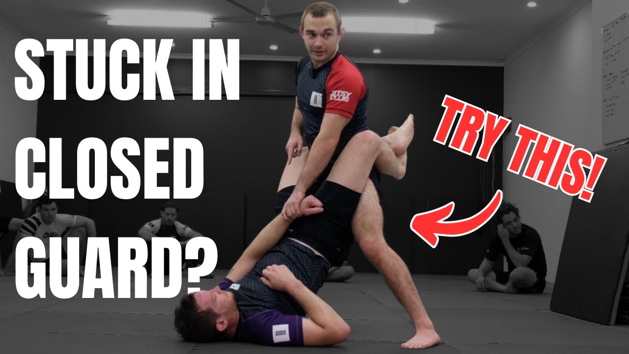 Stuck In Closed Guard? 3 Ways To Open The Guard! #bjj - YouTube