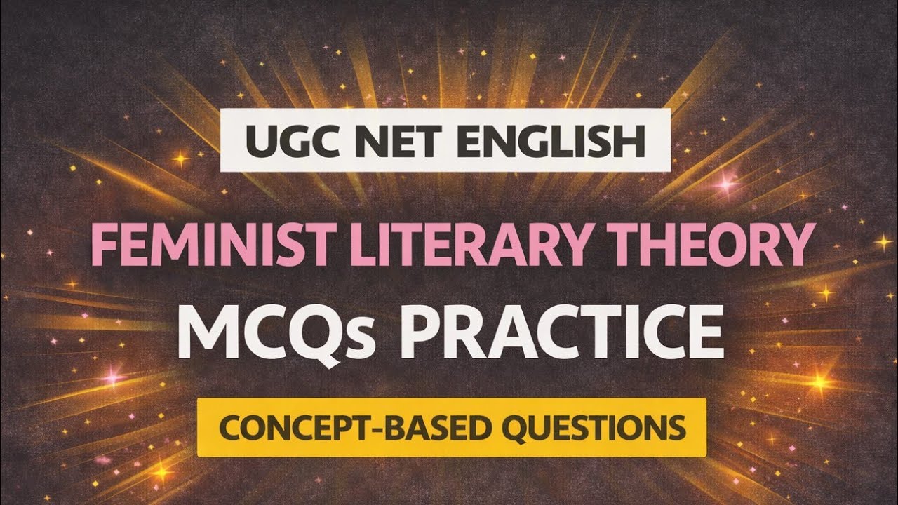 Feminist Literary Theory MCQs Practice | UGC NET English | Concept ...