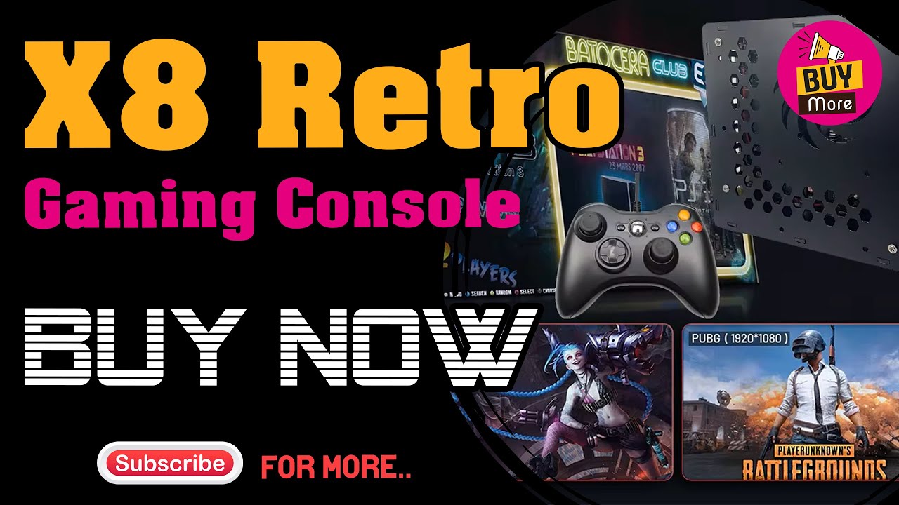 X8 Retro Gaming Console - YouTube