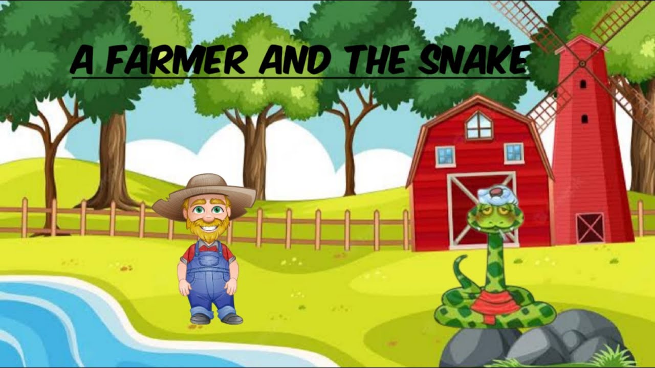 Story of A farmer and the snake|moral story|english moral story - YouTube