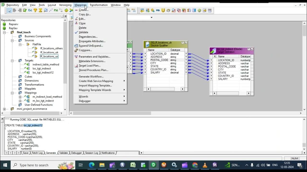 INDIRECT file method to load more files into one target table - YouTube