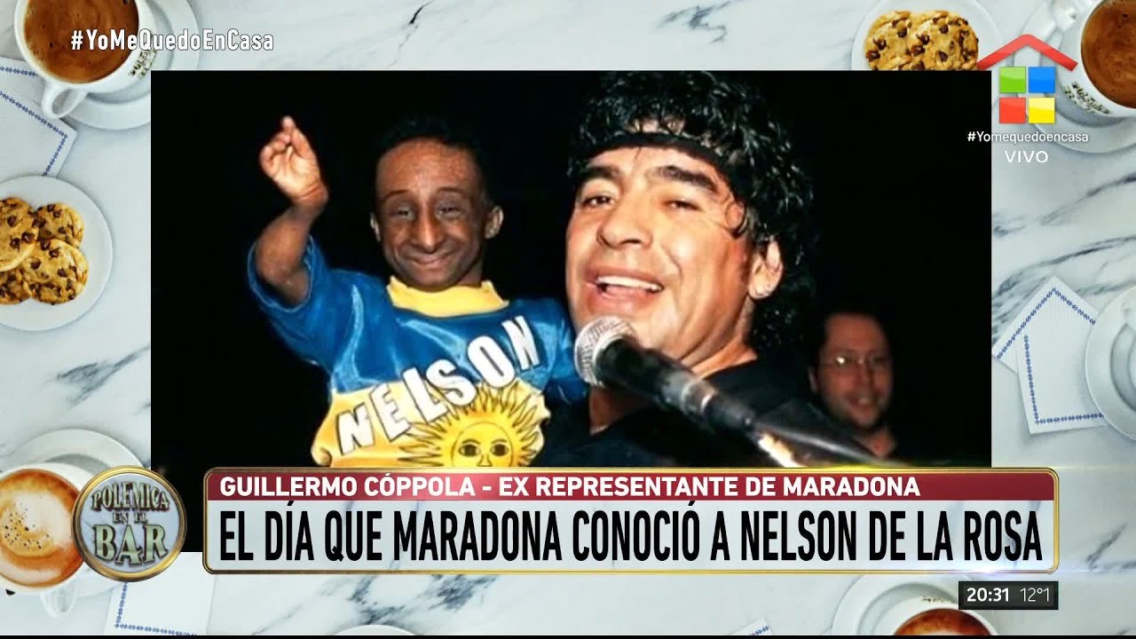 El día que Maradona conoció al enano Nelson: Coppola recuerda la ...