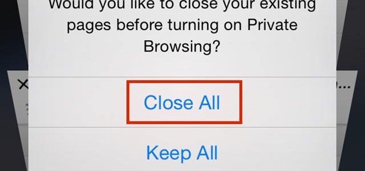 Easily Close All Of The Safari Tabs At Once With IOS 7 IPhone IPad Easily Close All Of The Safari Tabs At Once With IOS 7 IPhone IPad