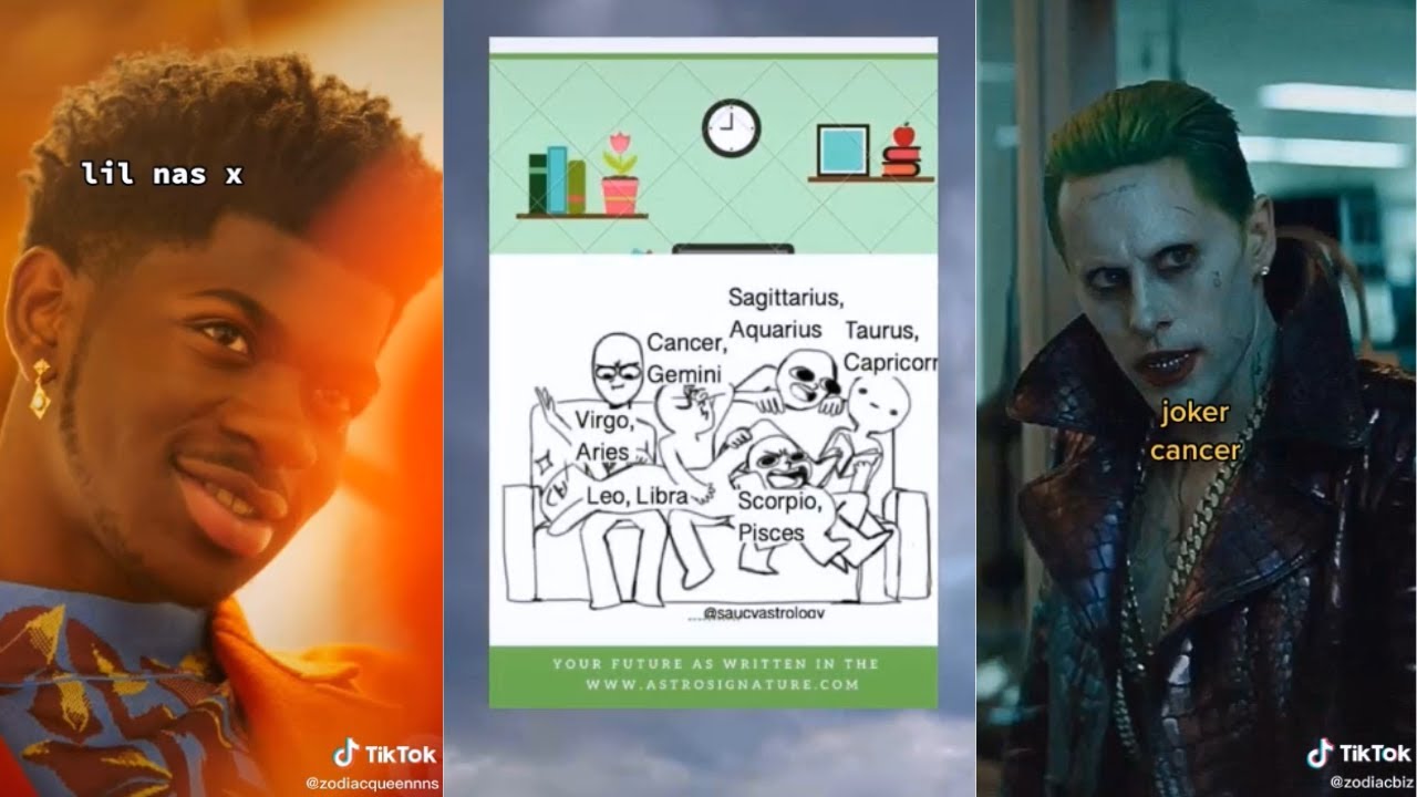 Zodiac Signs TikTok Compilation - Relatable Zodiac Signs TikTok ...