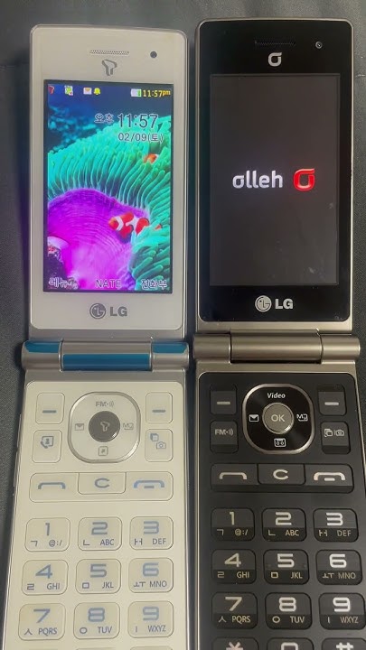 LG-SH840,LG-KH8400(와인샤베트) 전원 on/off - YouTube