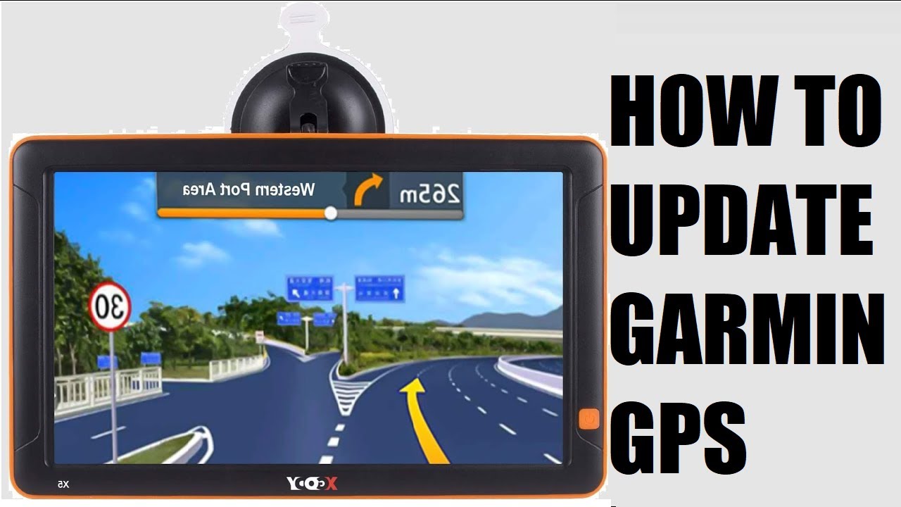 Updating garmin gps store
