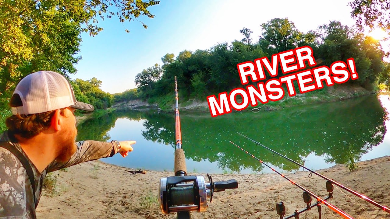 Fishing for Gar and Flathead Catfish in the TRINITY RIVER (DFW ...