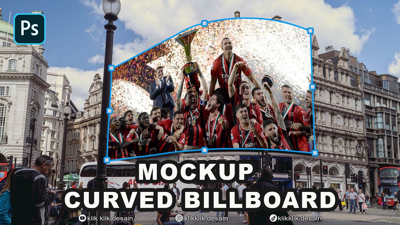 MOCKUP CURVED BILLBOARD - YouTube