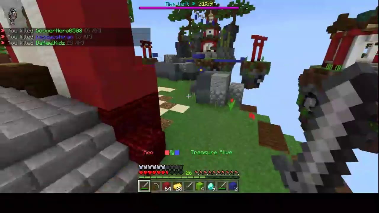 HiveMC Minecraft Bedrock Edition! HiveMC Duos Treasure wars! - YouTube