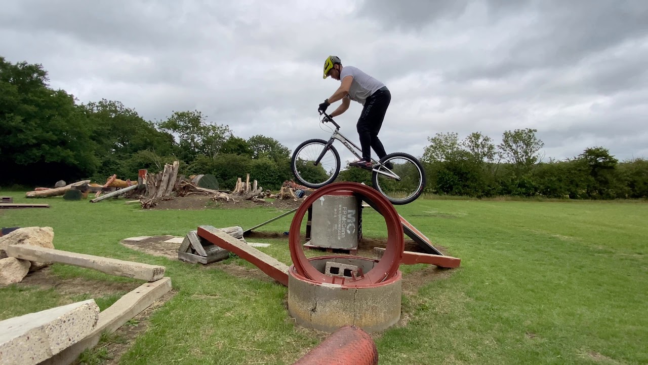 Crewkerz video 20. Riding at Bike Trial Academy with Charlie Rolls ...