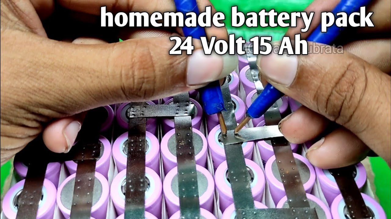 homemade battery pack 24 Volt 15Ah high quality battery pack low price ...