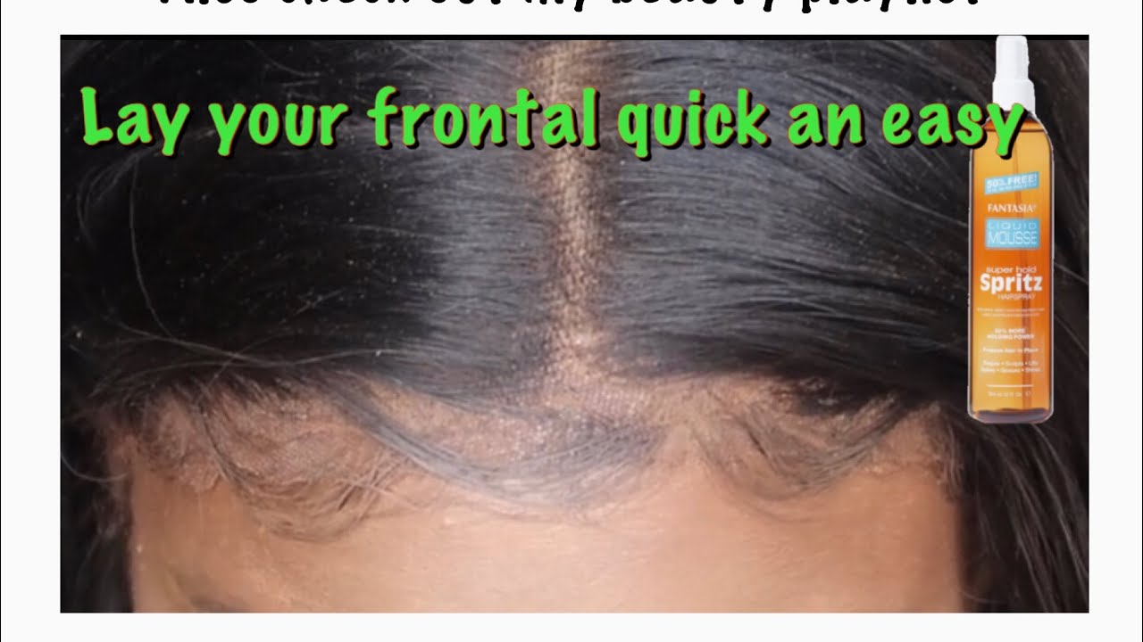 how to lay your lace with SPIRTZ(beginner friendly method) - YouTube