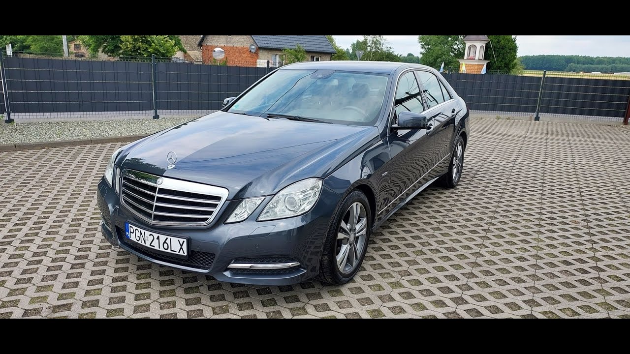 MERCEDES W212 * E200 * AVANTGARDE * STAN WZOROWY * - YouTube