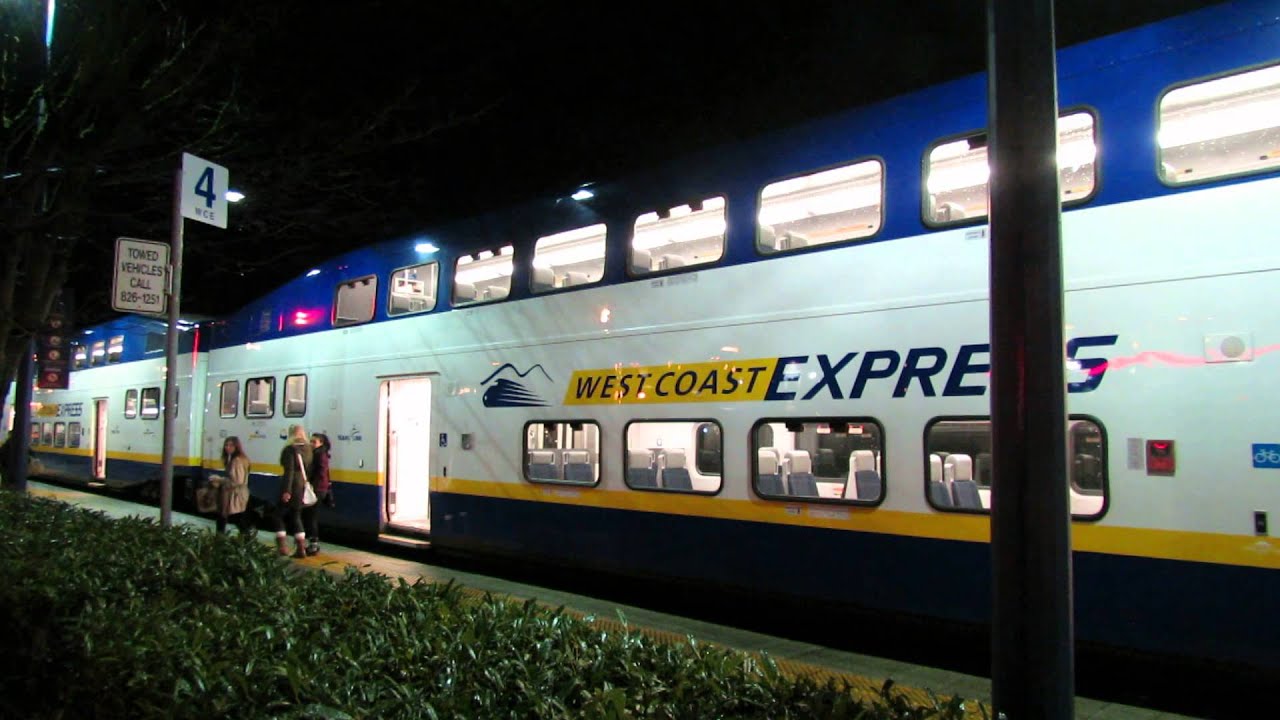 West Coast Express At Mission - YouTube