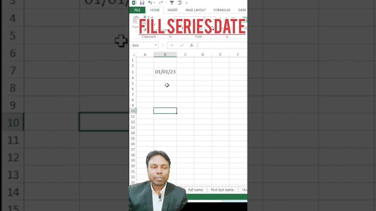 Fill Series Date Without Weekends In Excel Easy Tutorial excel Fill Series Date Without Weekends In Excel Easy Tutorial excel