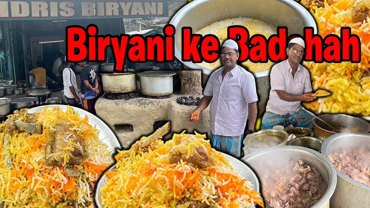 India ki sabse Famous और Popular Idrees ki Biryani 🔥 इससे tasty Biryani ...
