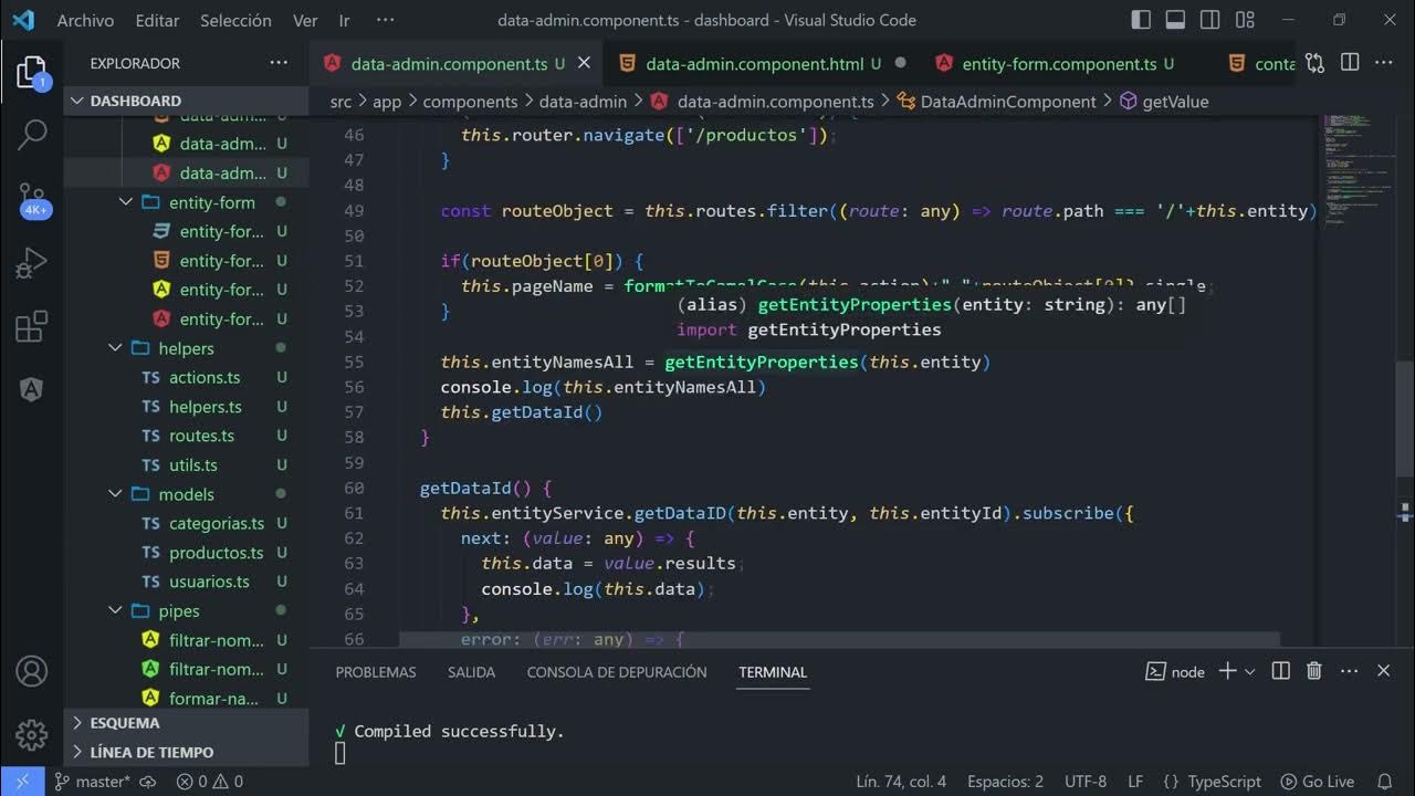 Angular: Envío de información de un componente a otro componente con angular parte 29 - YouTube