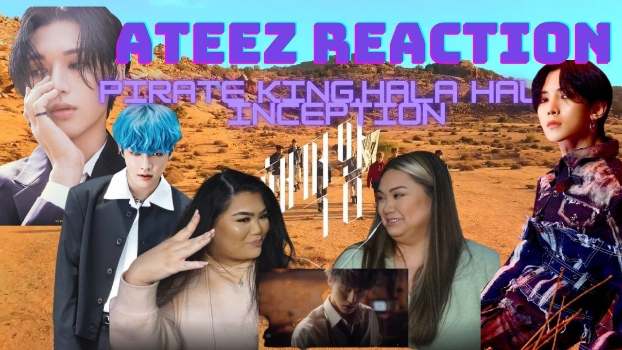 Showing my friend KPOP for the first time! ATEEZ - Pirate king / Hala ...