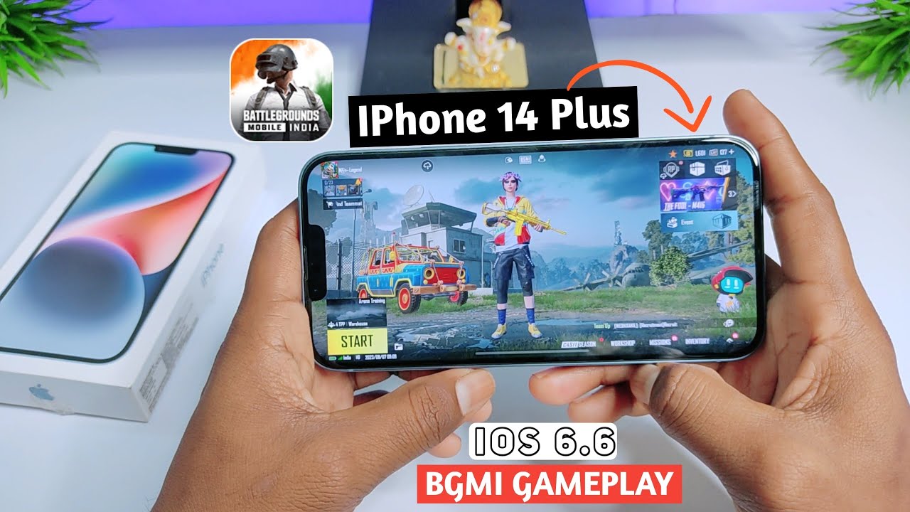 IPhone 14 Plus BGMI Gameplay | IPhone 14 Plus Gaming Review | Insane ...