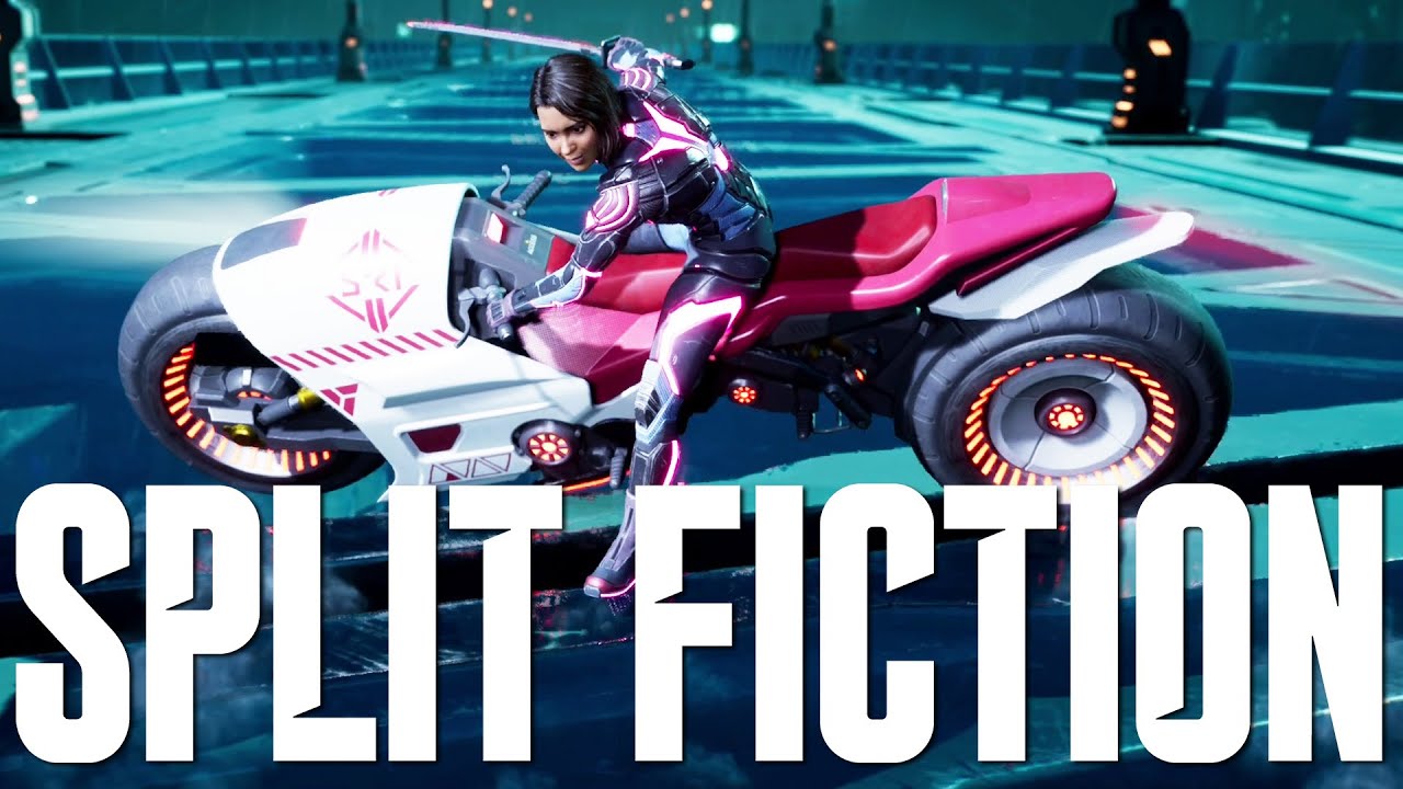 Natürlich ist ein Akira-Slide mit drin - Und eine Handy-Falle! - Split Fiction Let's Play #5 ...