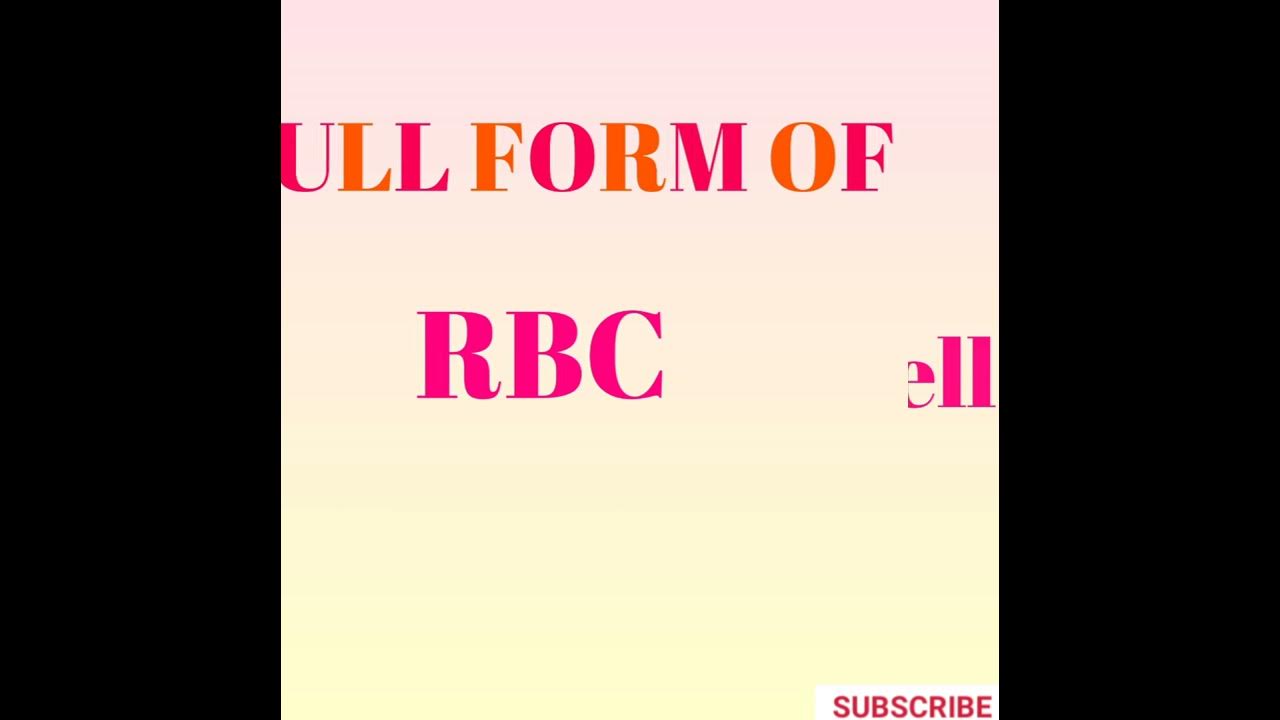 full-form-of-rbc-full-form-of-wbc-youtube