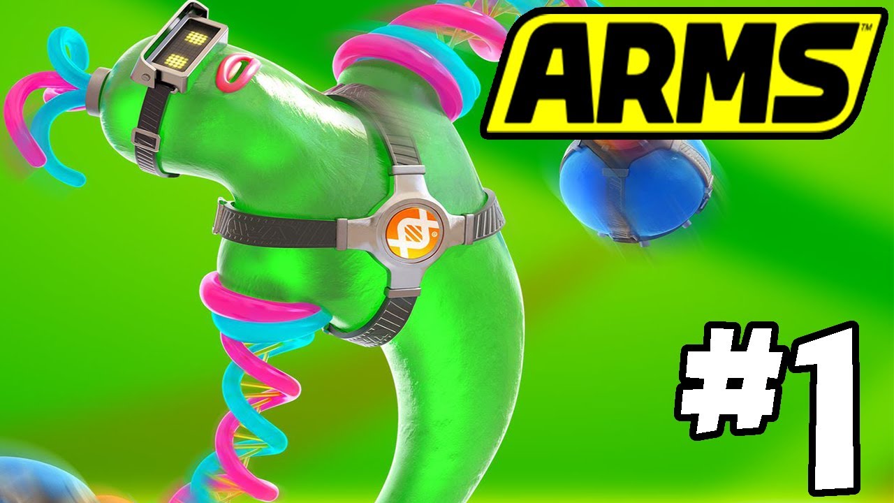 ARMS - Gameplay Walkthrough Part 1 - Helix Grand Prix! (Nintendo Switch ...