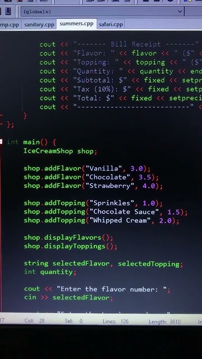 Ice Cream Bill C Codingninja Coders Coderstokyo Codelife Codemasters Codinglife Code