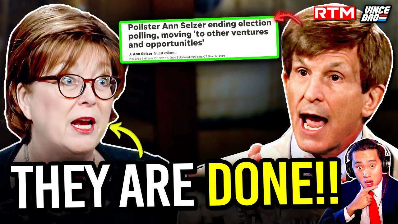 Iowa Pollster QUITS After Predicting the 2024 Election HILARIOUSLY ...