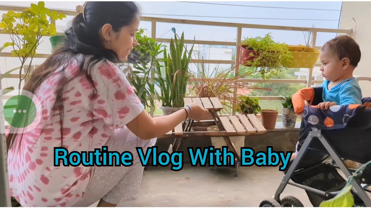 Family Vlog / Life With Baby / Cute Baby Video / Routine Vlog / Baby ...