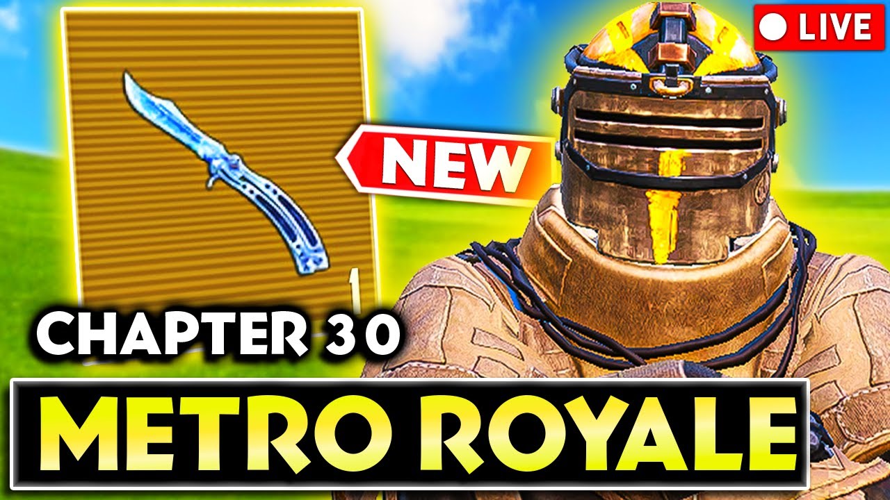 🔴 Metro Royale 🔴 The Search For Fabled Knife 🔴 PUBG MOBILE BGMI LIVE ...