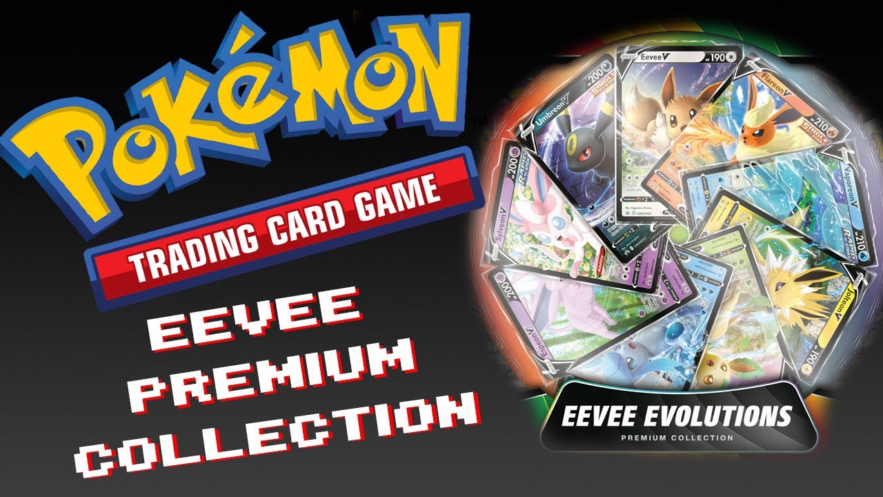 Eevee premium collection box opening! - YouTube
