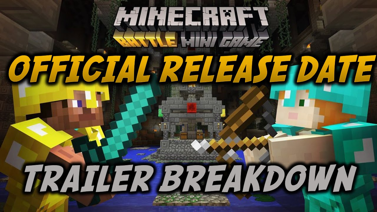MINECRAFT BATTLE Mini Game Release Date -Trailer Breakdown Xbox ...