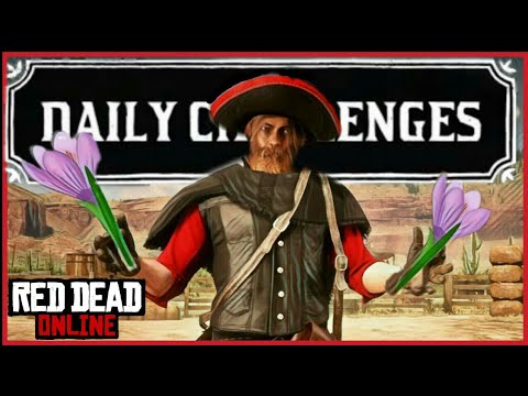 Daily Challenges - 5/5 Violet Snowdrops Picked I RDR2 Online [Violet ...
