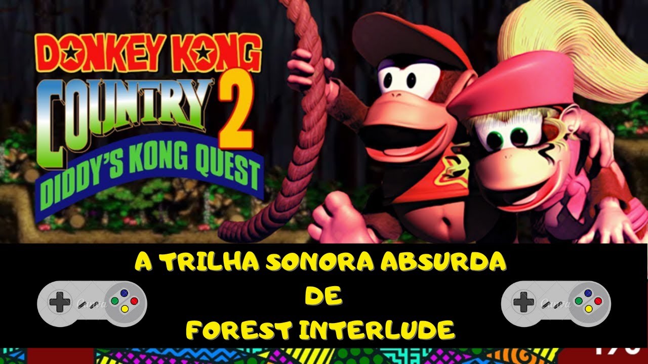 Donkey Kong Country 2 - Forest Interlude - YouTube