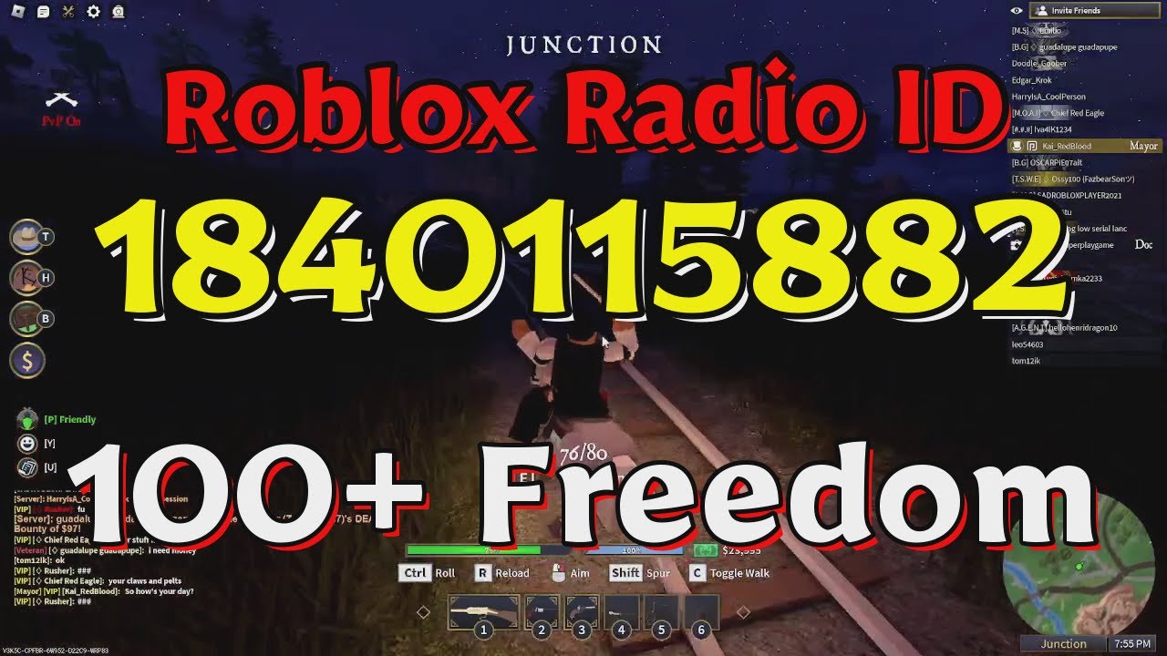 Freedom Roblox Radio Codes/IDs - YouTube