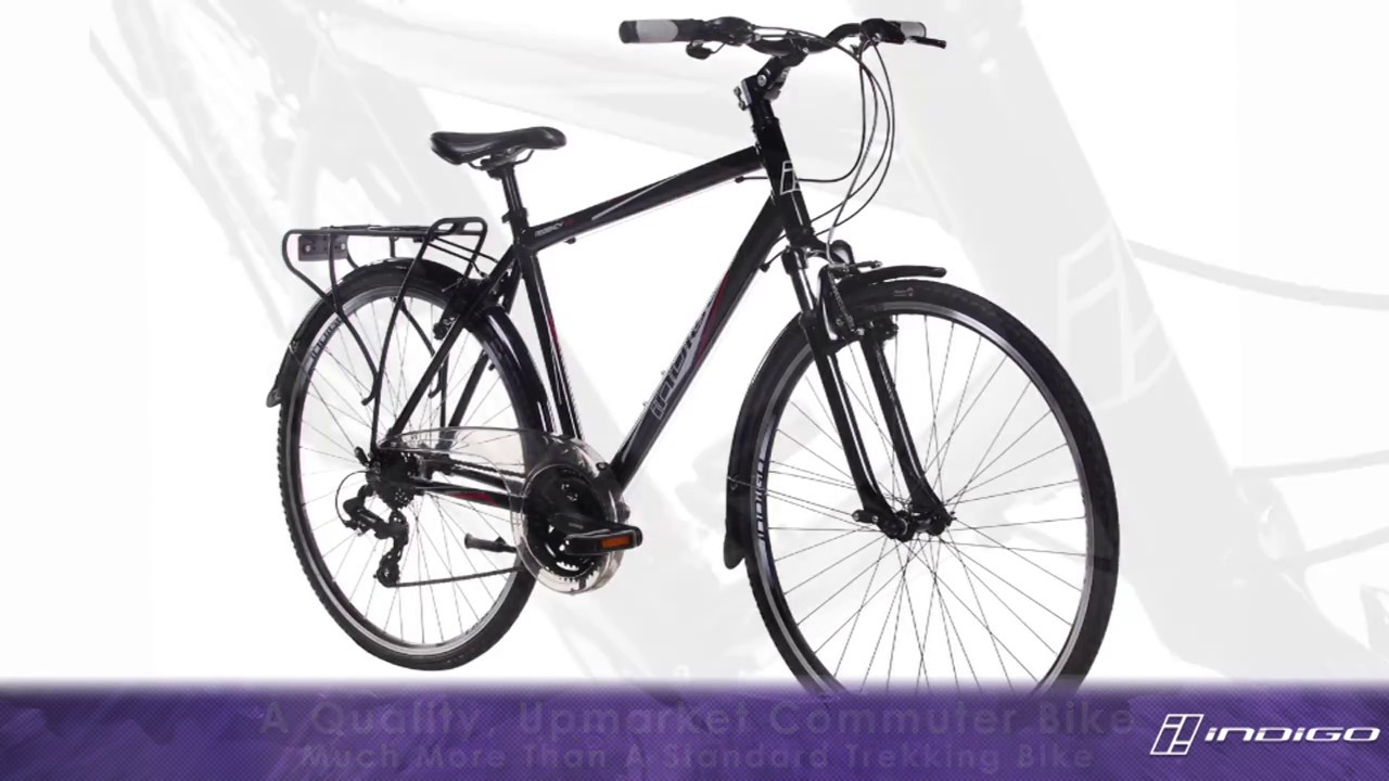 Indigo Regency LX - Mens Hybrid Trekking Bike - YouTube
