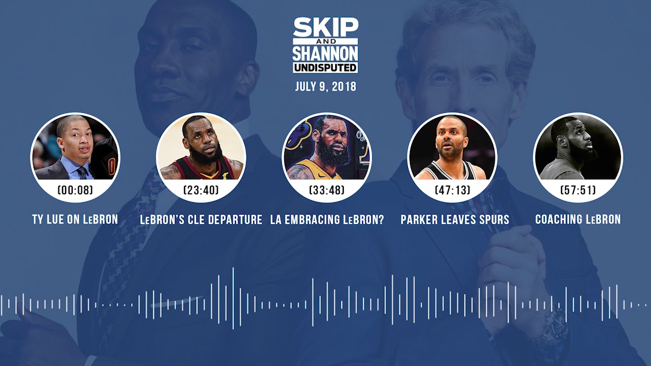 UNDISPUTED Audio Podcast (7.9.18) with Skip Bayless and Shannon Sharpe ...