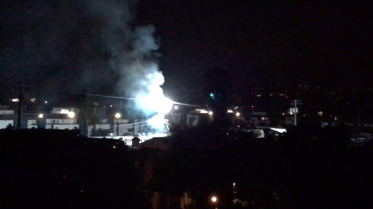 Transformer Explosion - YouTube