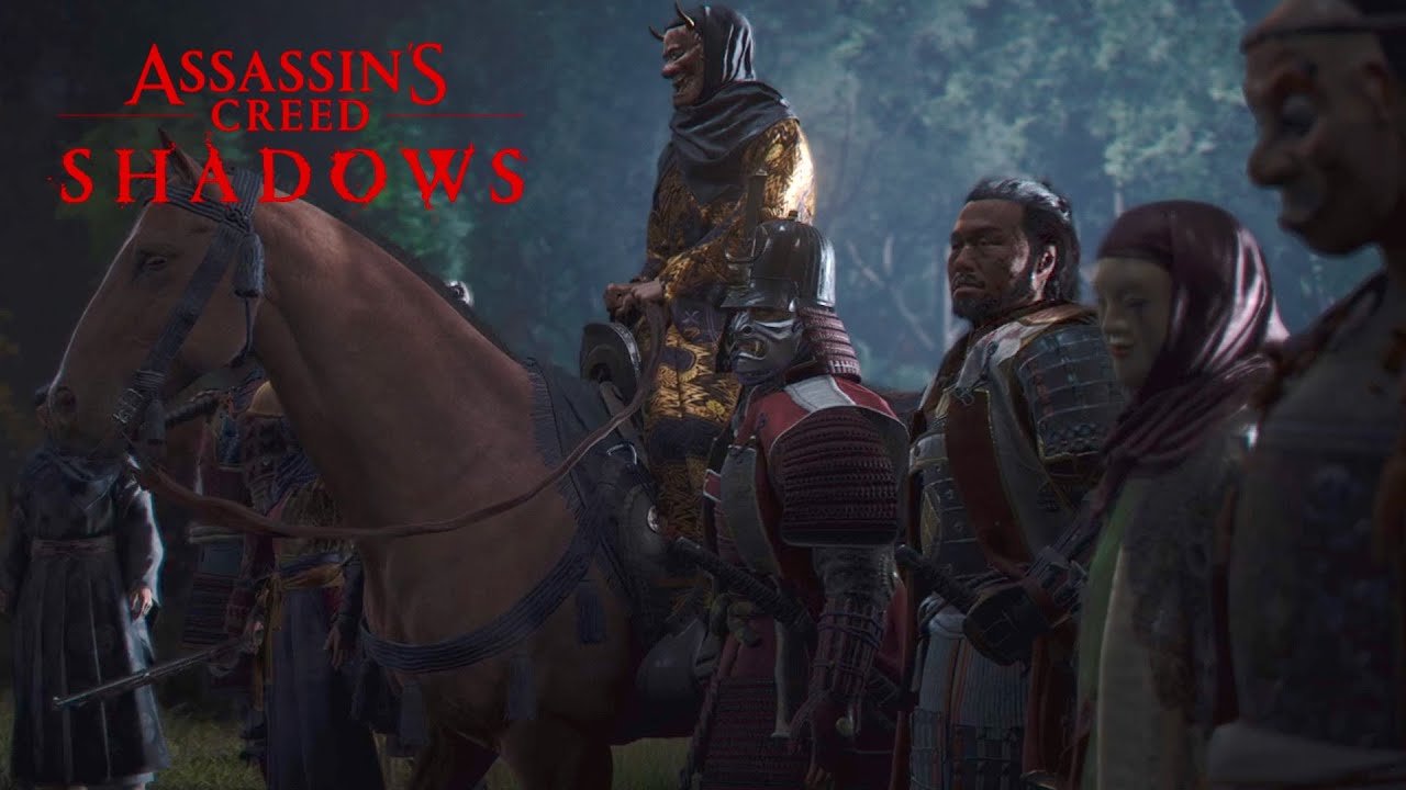 AC Shadows Title Scene (These Are The Bosses?) ~ Assassin's Creed ...