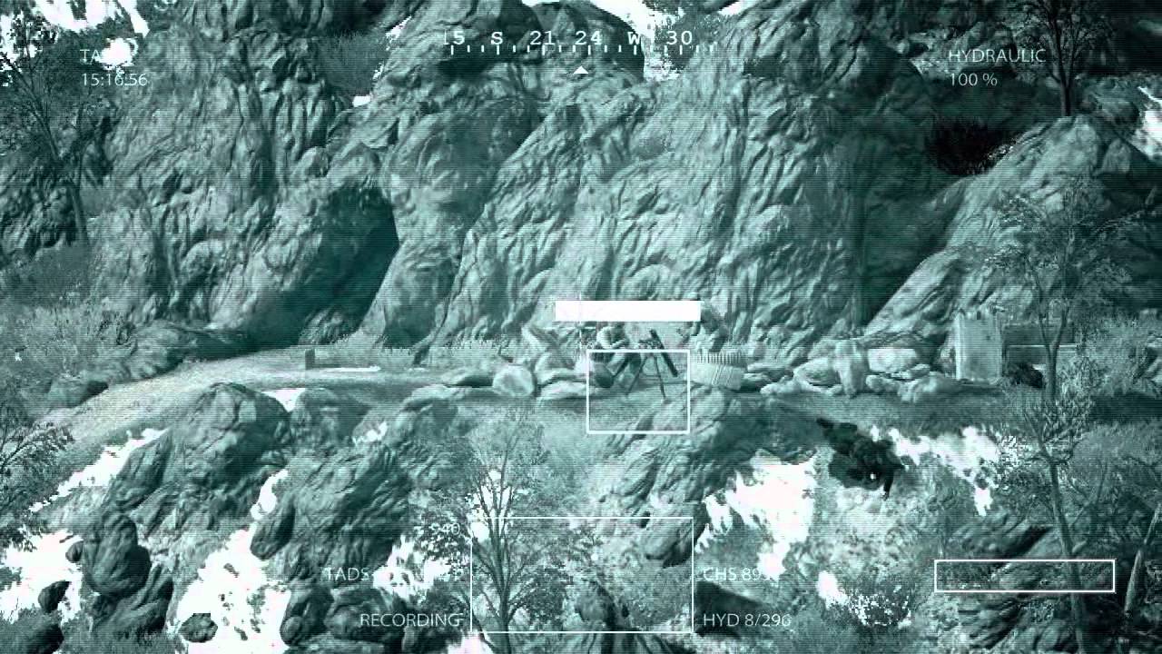 Medal Of Honor - AH-64 Apache Gameplay : Destroy Mortar Teams (TADS ...