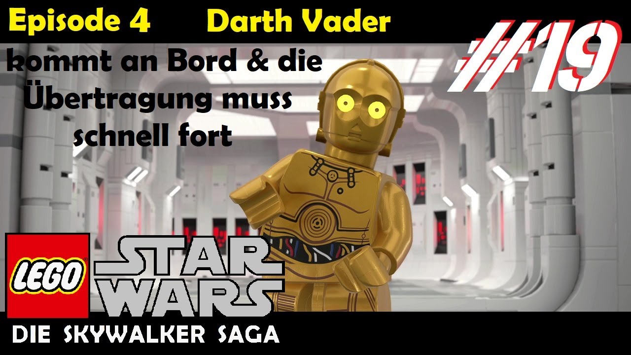 LEGO Star Wars #19 rein in Episode 4, die Übertragung von Bord schaffen ...
