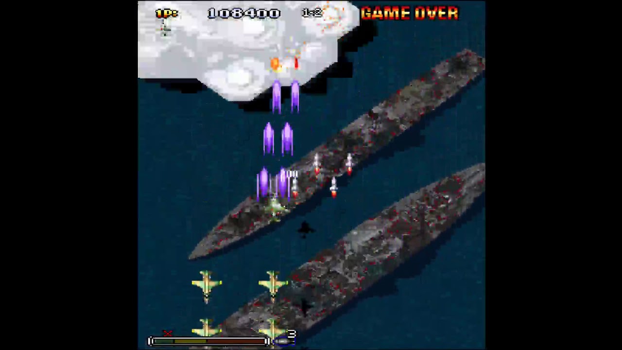 Strikers 1945 III Arcade Game - YouTube