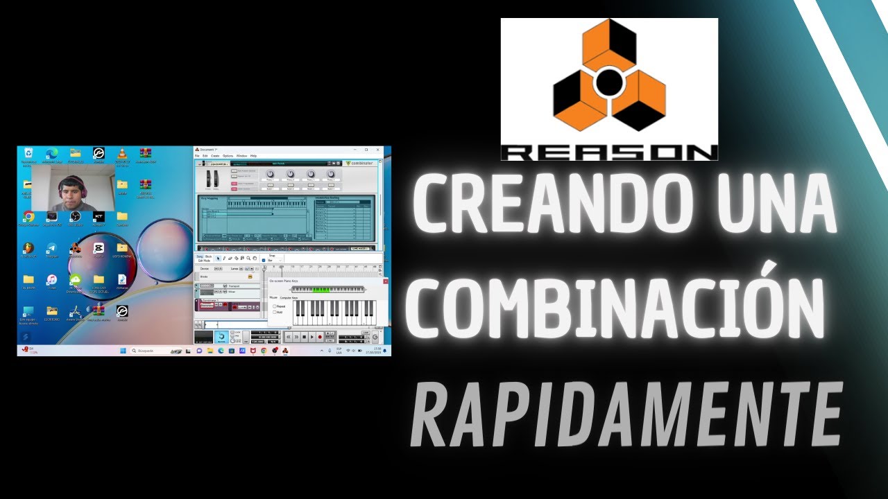 Creando una combinación en el REASON 5 RAPIDAMENTE - YouTube