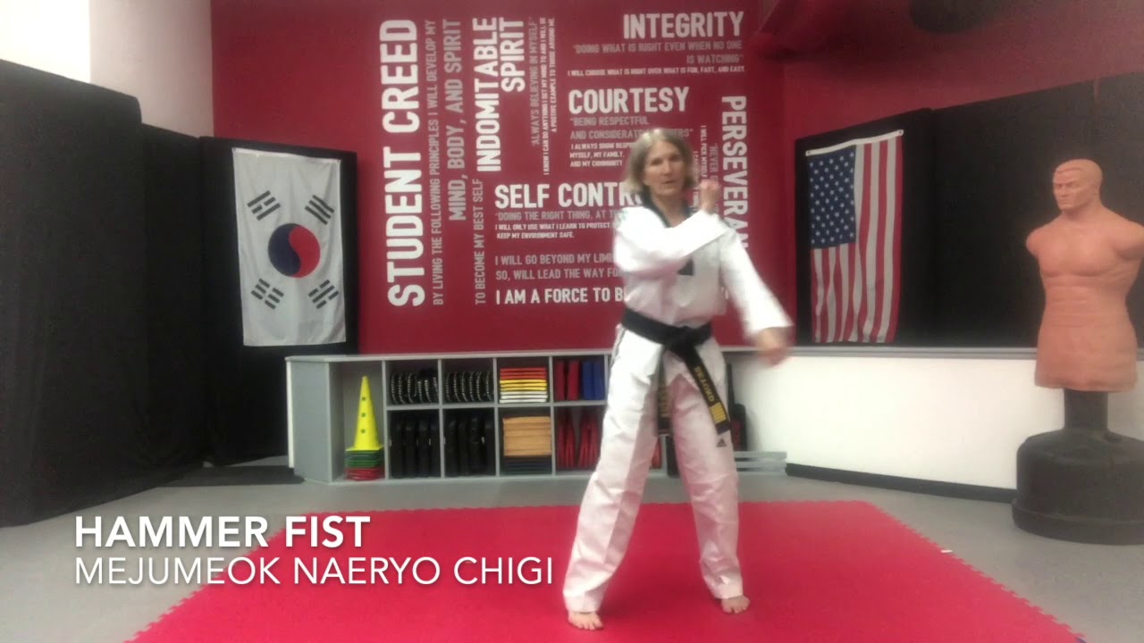 Techniques - Hammer Fist (MEJUMEOK NAERYO CHIGI) - YouTube