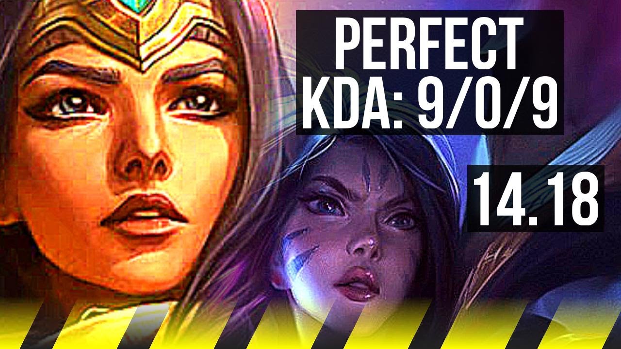 SIVIR & Pyke vs KAI'SA & Leona (ADC) | 9/0/9, Legendary | EUW Master ...