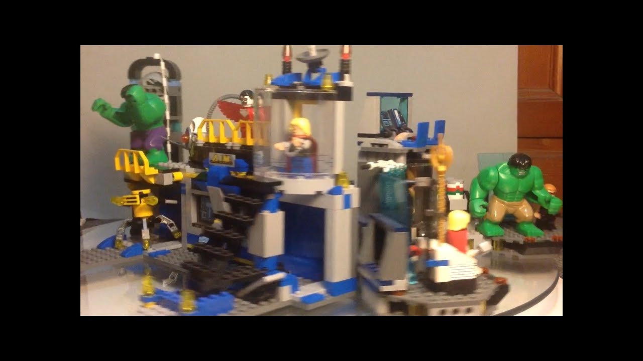 Lego Marvel hideout/lair sets comparison video - YouTube