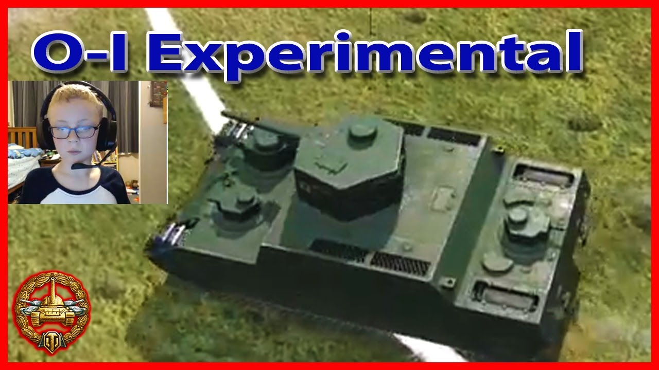 World of Tanks O-I Experimental (O-I EXP) Gameplay Replay. It's child's ...