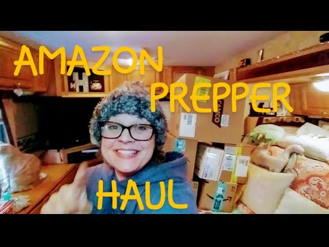 Amazon Prepper haul/RV Prepper - YouTube