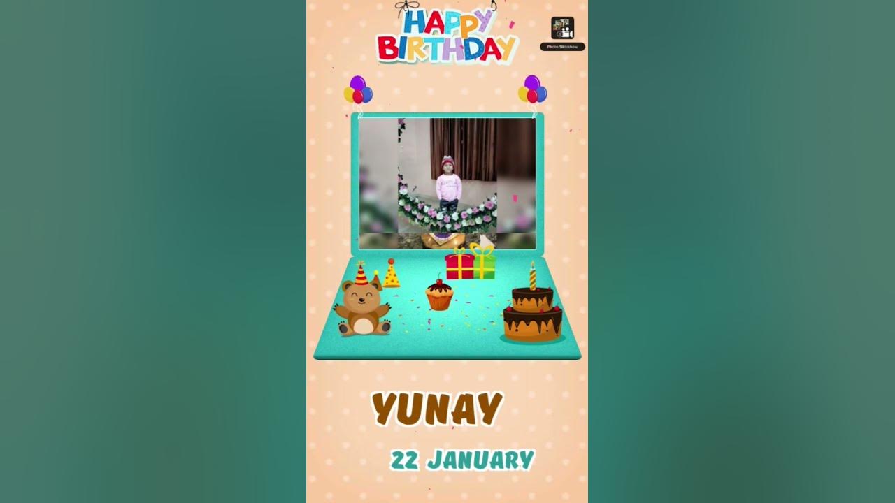 Happy birthday Yunay - YouTube